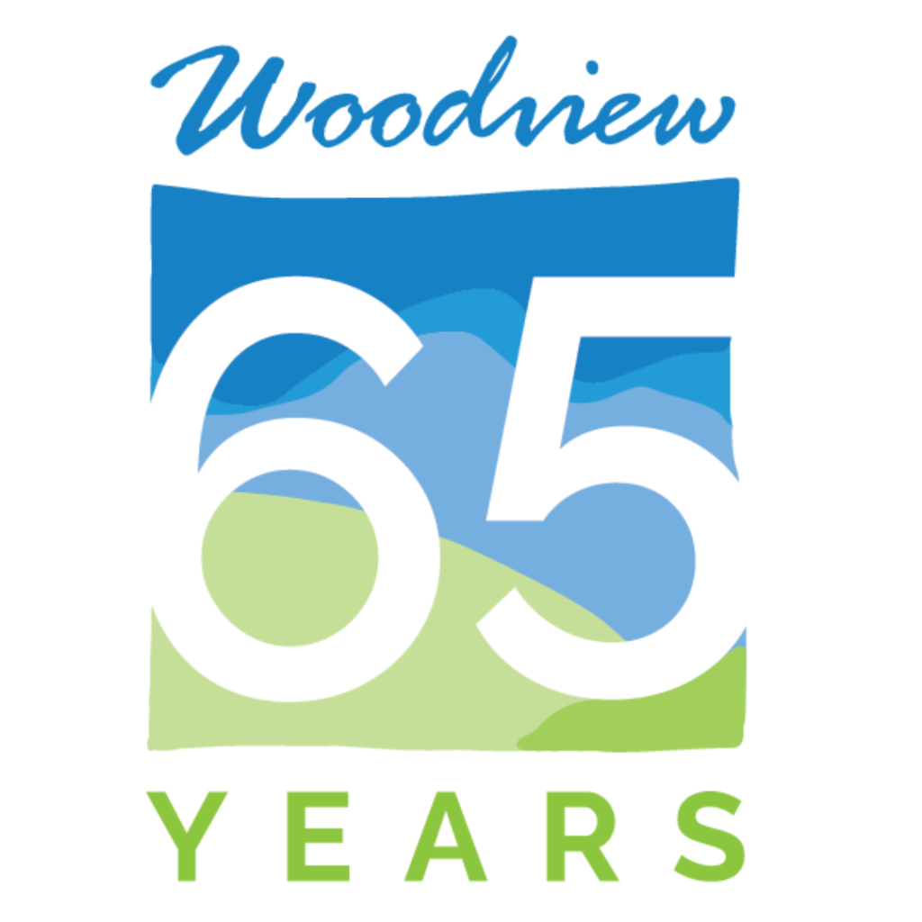 65th Logo – Square | Woodview Mental Health and Autism Services